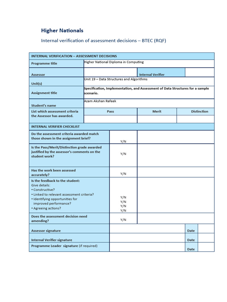 1159 1619624003344 UNIT 19 DSA ASSIGNMENT - Reworded - 2021 | PDF ... 1159 1619624003344 UNIT 19 DSA ASSIGNMENT - Reworded - 2021 | PDF ...