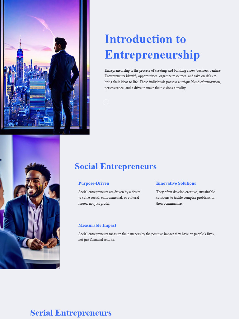 Types of Entrepreneurs | PDF | Entrepreneurship | Startup Company