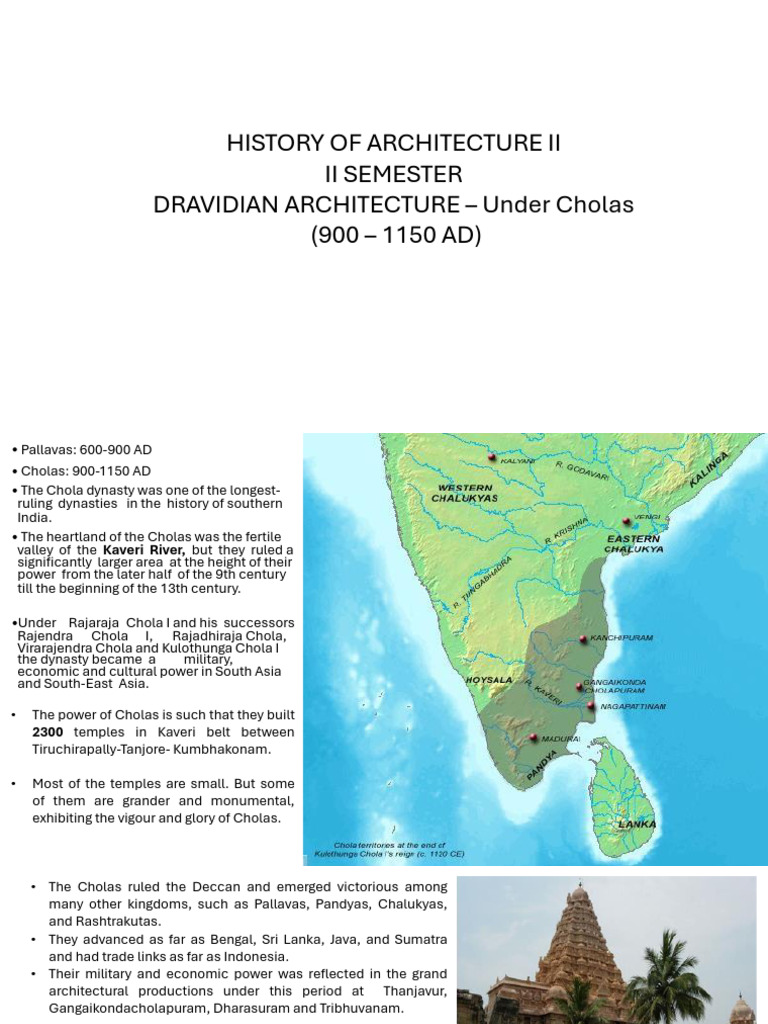 Class 6 - Chola Dynasty | PDF