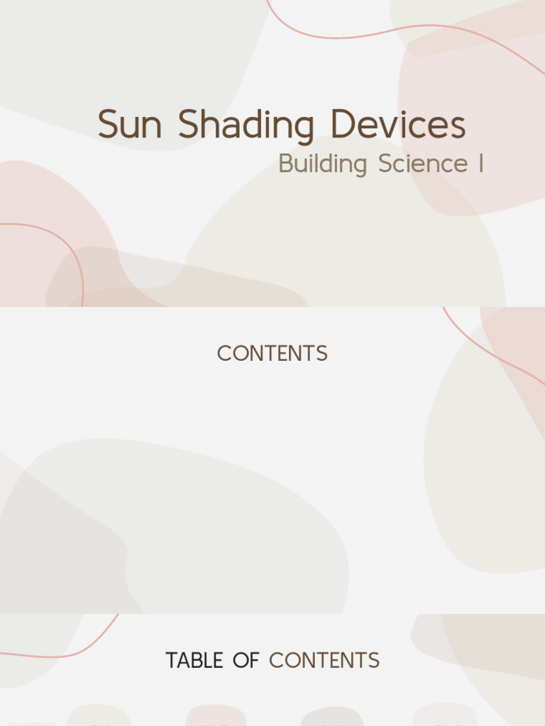 Sun Shading Devices | PDF | Planets | Planets In Astrology