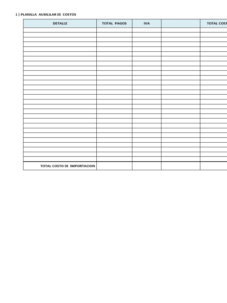 Formatos Varios | PDF | Contabilidad | Bolivia