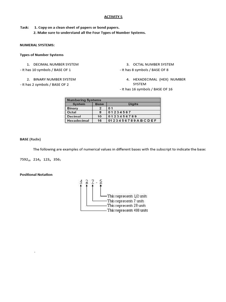 Understanding Number Systems | PDF | Computers