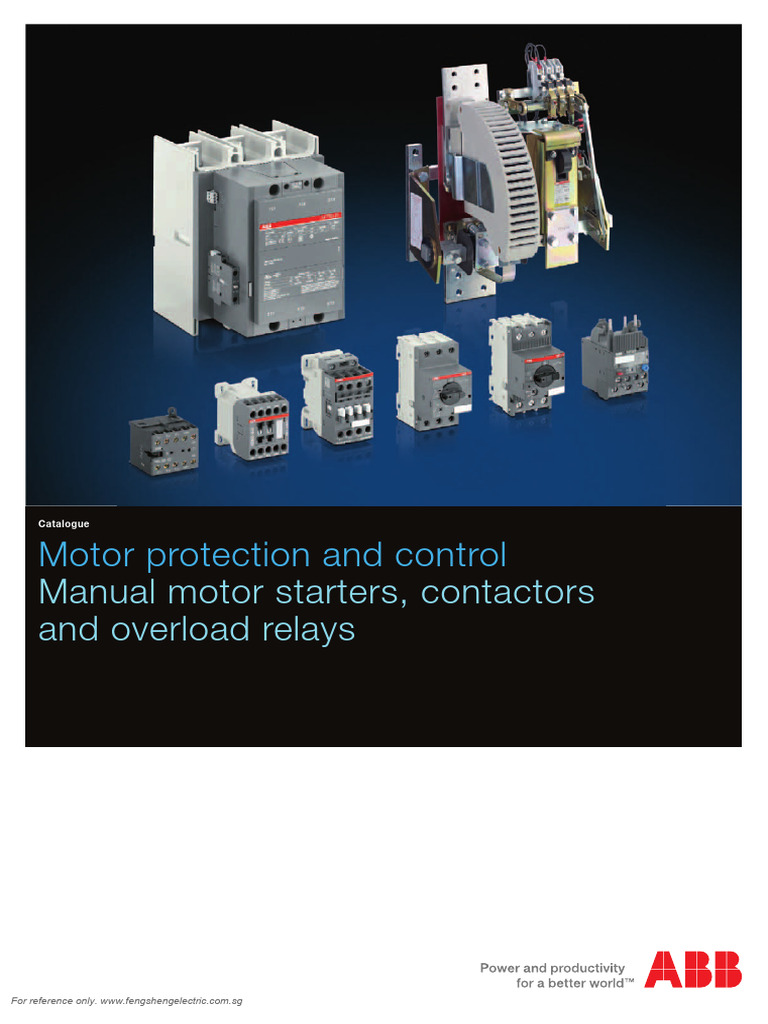 ABB MMS Contactors Overload Relays | PDF | Relay | Power Supply