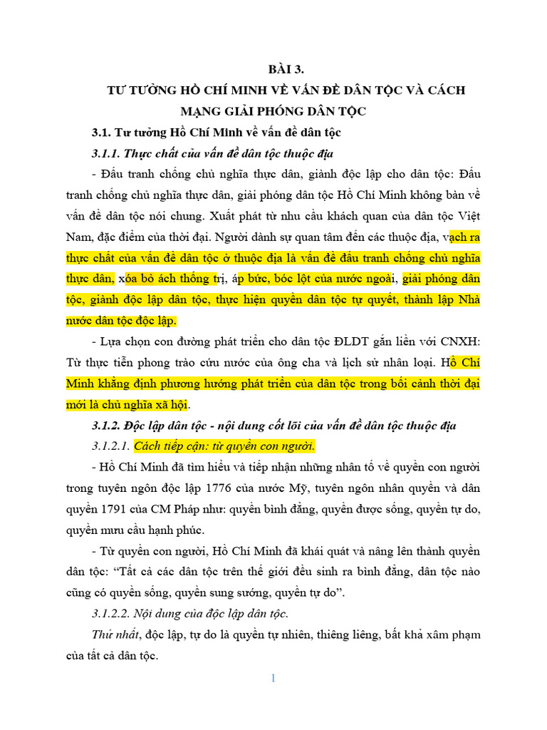 De Cuong Bai Giang b3 | PDF