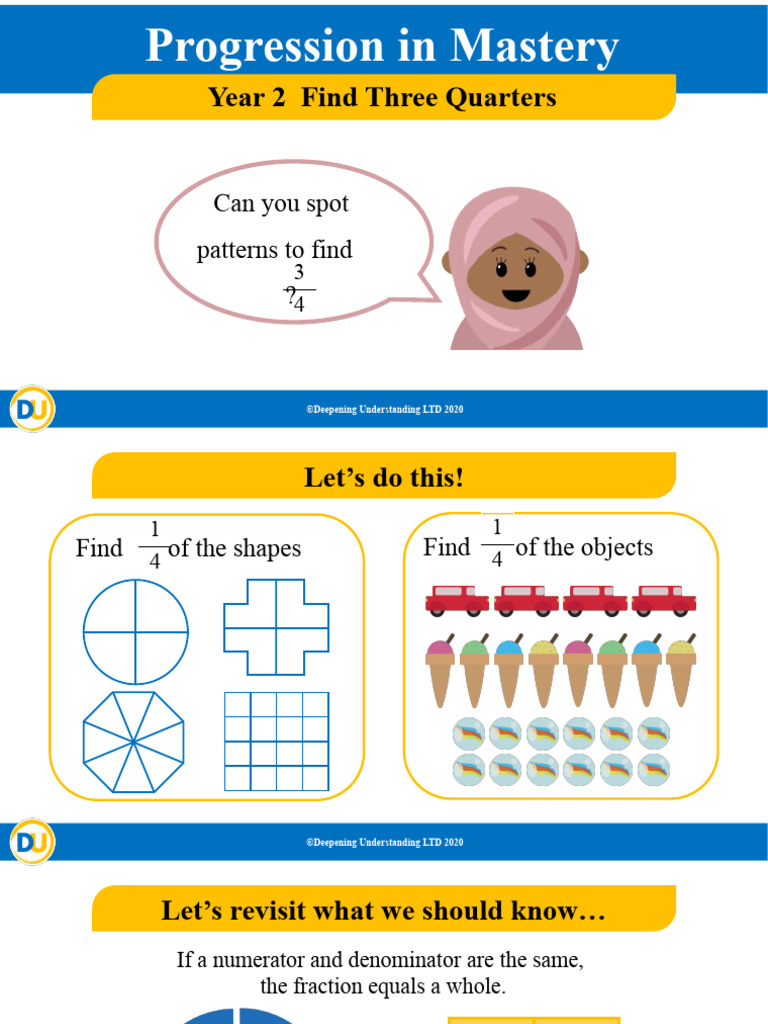 DU YR2 PPT Find Three Quarters | Download Free PDF | Mathematical ...