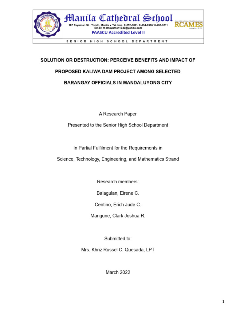 Final Paper For BASIS ONLY | PDF | Risk Aversion | Water Scarcity