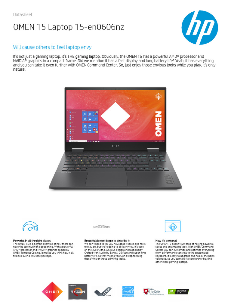 hp omen 15 2020 | PDF | Wi Fi | Ieee 802.11