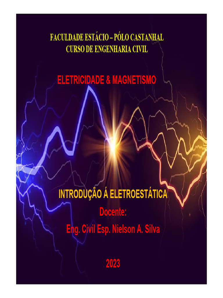 Eletrostática_Introdução | PDF | Carga elétrica | Eletricidade