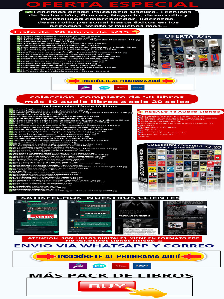 Coleccion de Libros Digital 15 y 50 | PDF