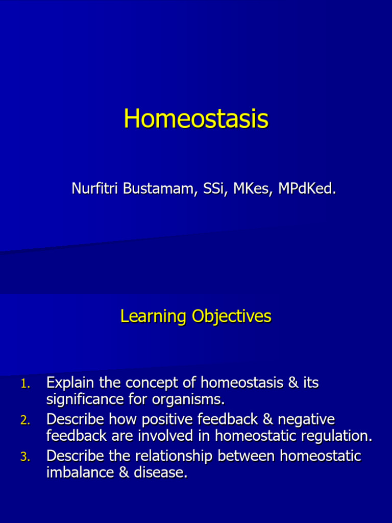 Homeostasis | PDF | Homeostasis | Biology
