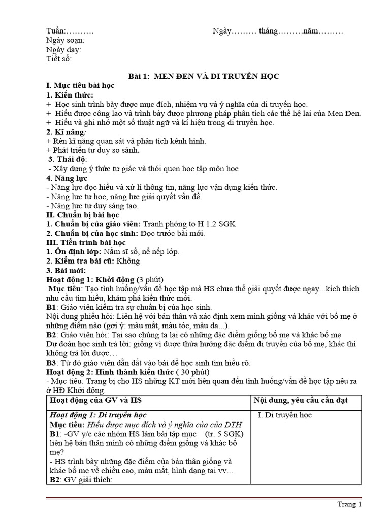 Ga Sinh 9 CV 5512 | PDF