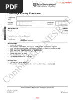 Cambridge Math 6 | PDF