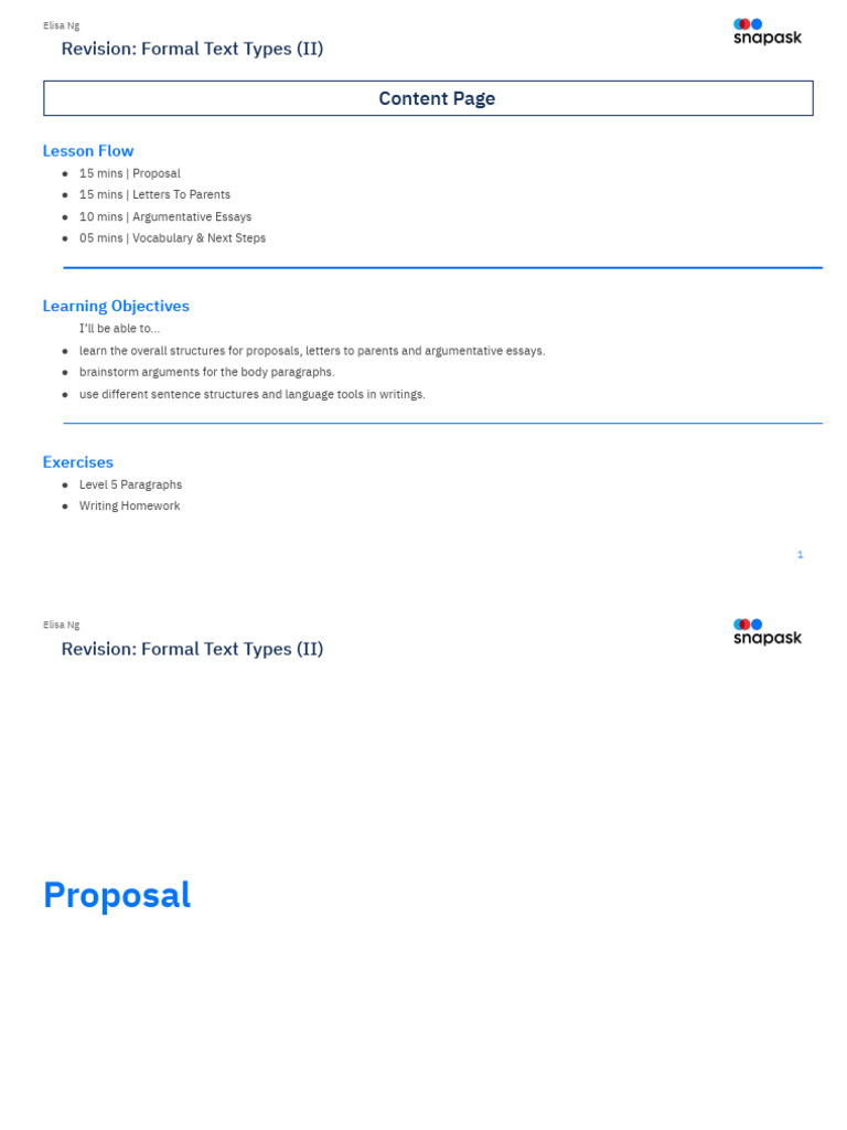 Formal Writing Revision Guide | PDF | Essays | You Tube