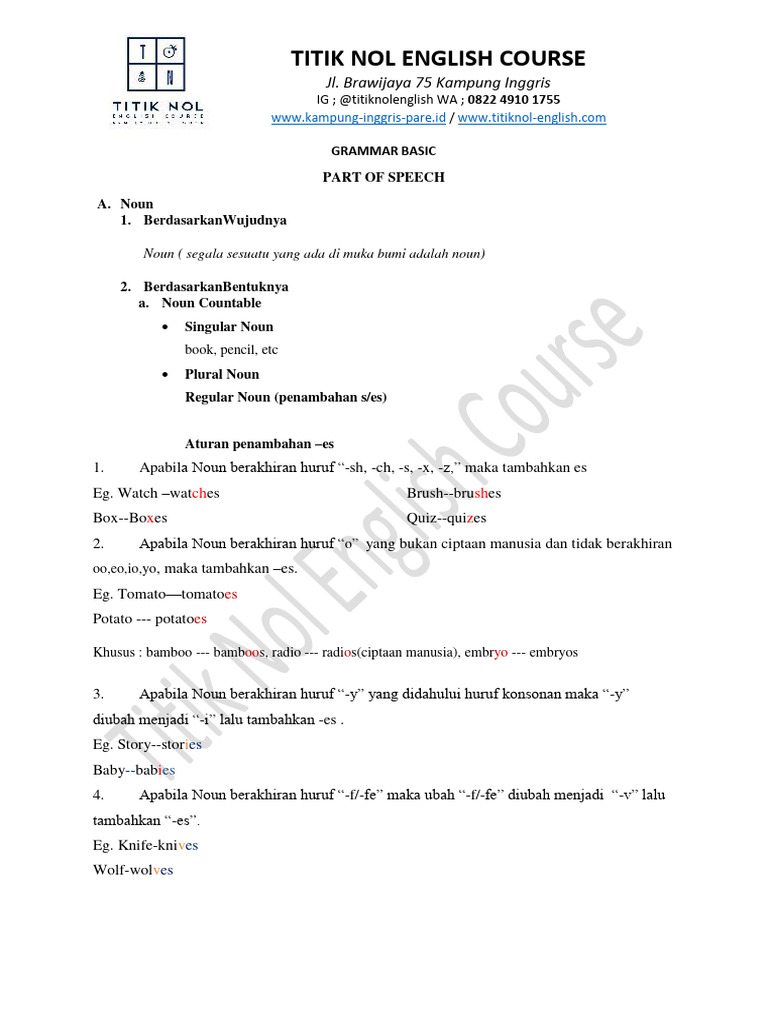 Grammar Basic | Download Free PDF | Adverb | Adjective