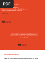 Researcher Positionality Guide | PDF | Epistemology | Career & Growth