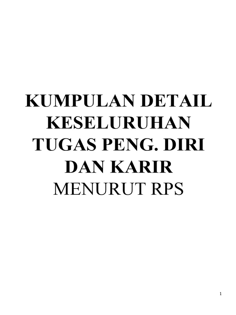 Kumpulan Tugas PDK | Download Free PDF | Social Psychology