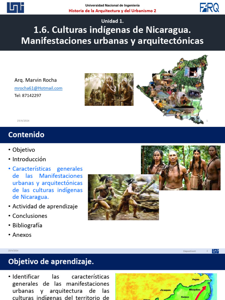 Historia2 U1 S12 Culturas Nic Arquitectura | PDF | Nicaragua
