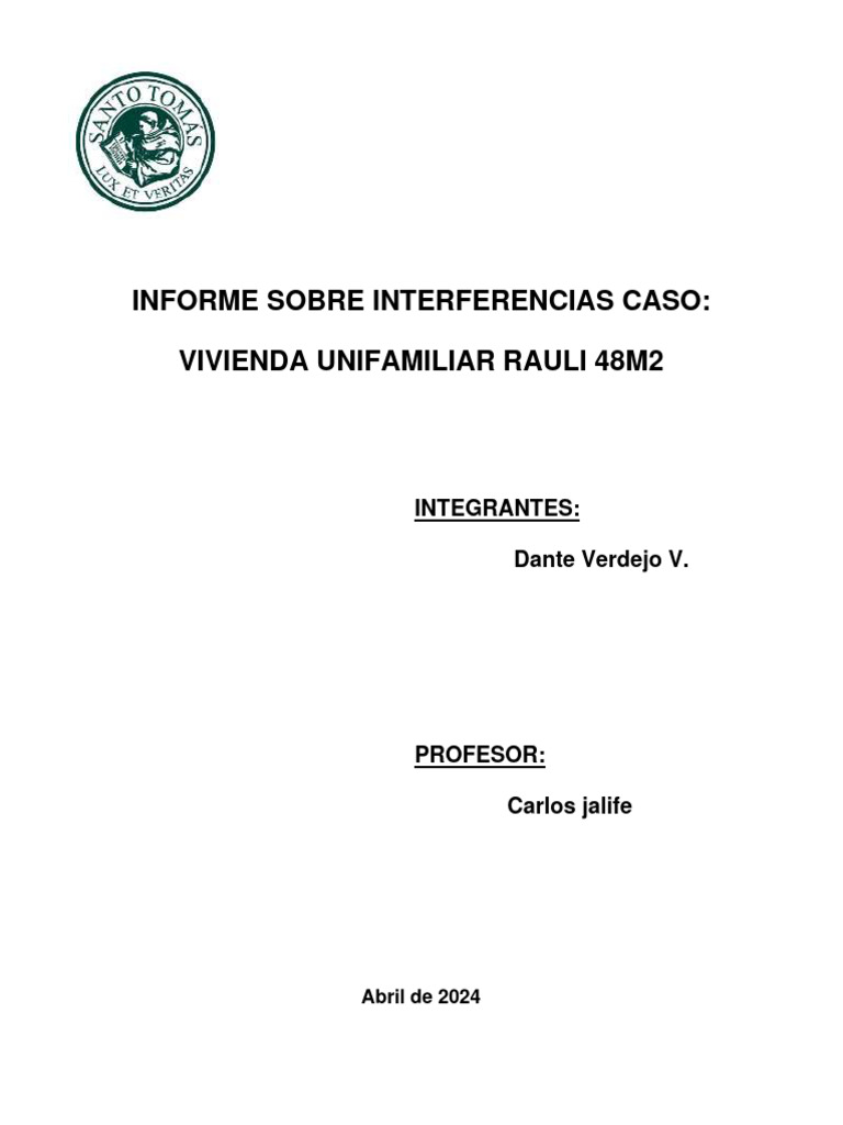 Informe Rdi | PDF
