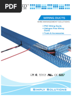 Trinity Touch Wiring Duct Catalogue | PDF