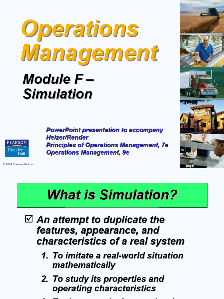 OPM Module F Monte Carlo Simulation 22052023 020741pm | PDF | Simulation | Monte Carlo Method