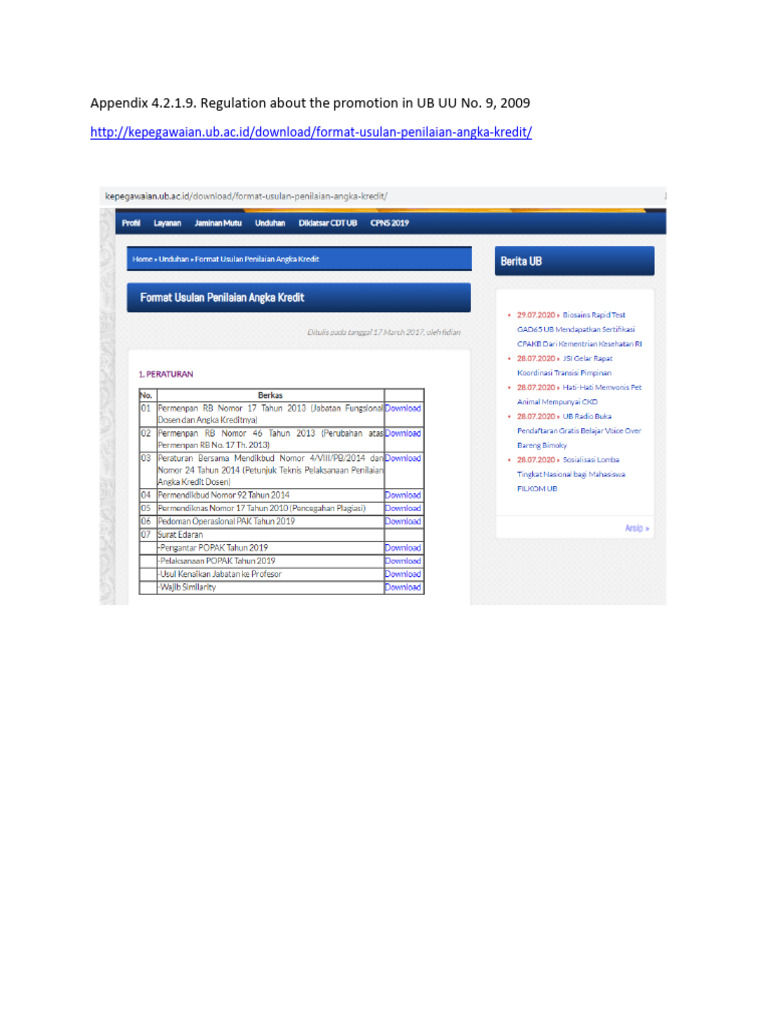 Appendix 4.2.8. Regulation About Staff Promotion | PDF