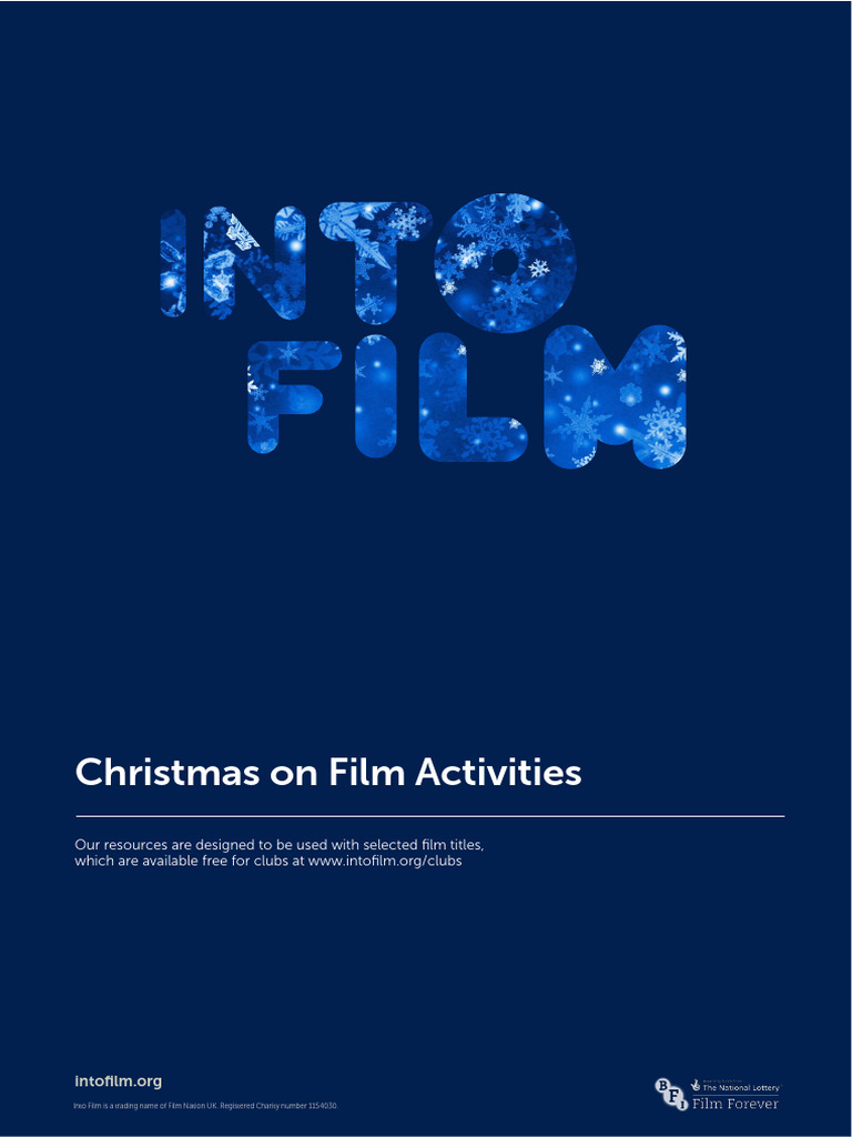 Christmas On Film Activities - FINAL | PDF | Camera