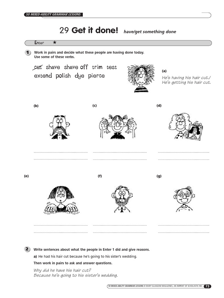 Get It Done | PDF | Grammar | Linguistics