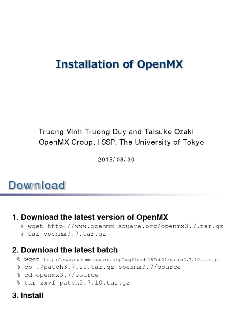 OpenMX Compile | PDF | Computer Science | System Software