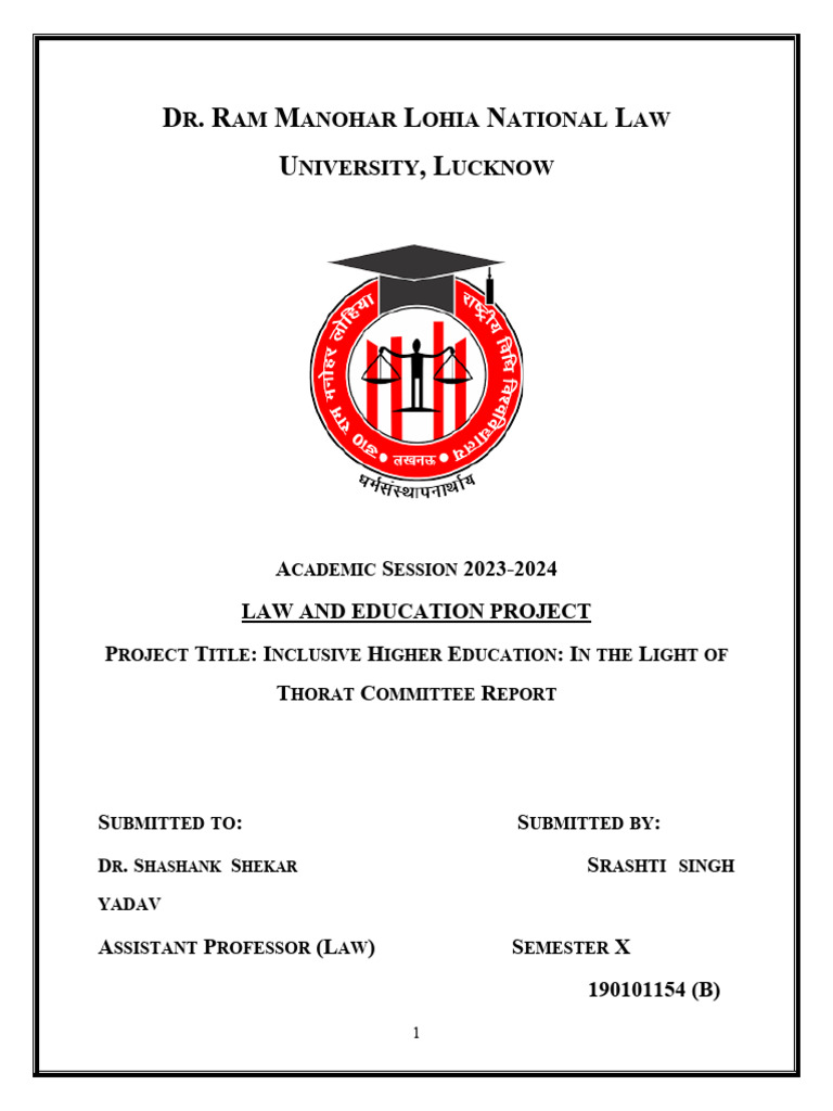 LAW AND Education FINAL PAPER | PDF | Dalit | Caste