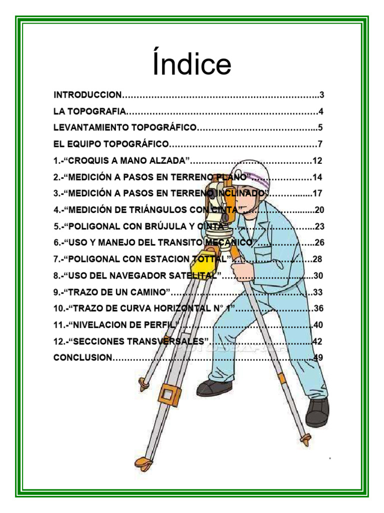 Edgar Emiliano-Manual de Topografía | PDF | Tecnología geográfica