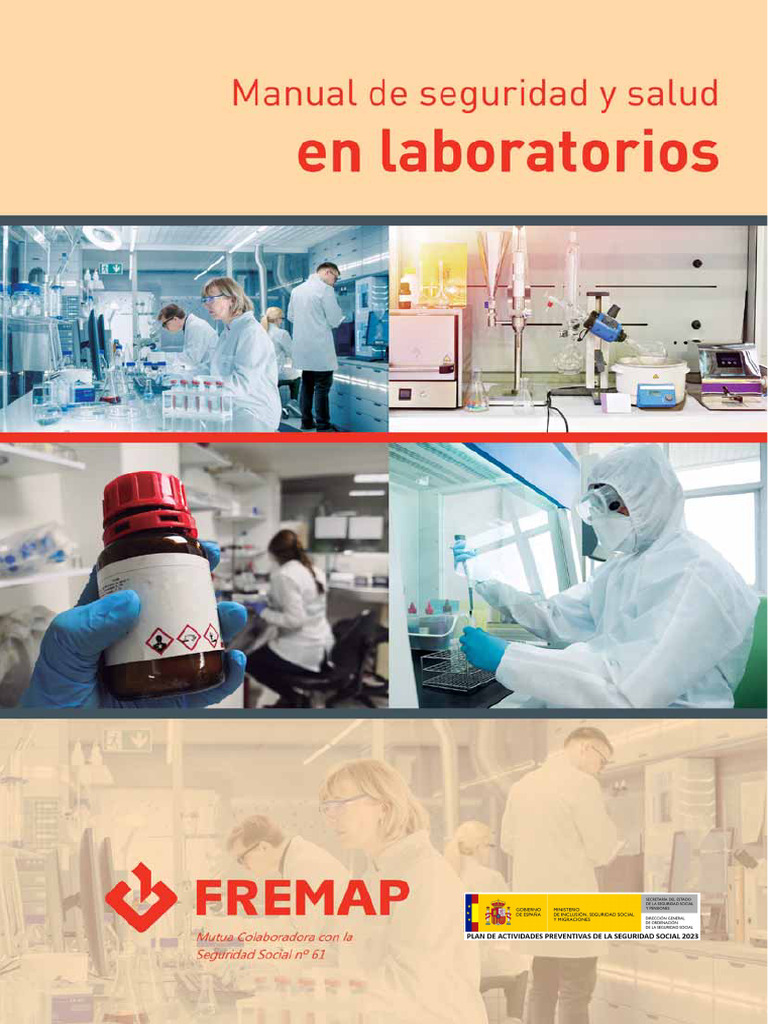 MAN.087 Manual de Seguridad y Salud en Laboratorios | PDF | Laboratorios | Química