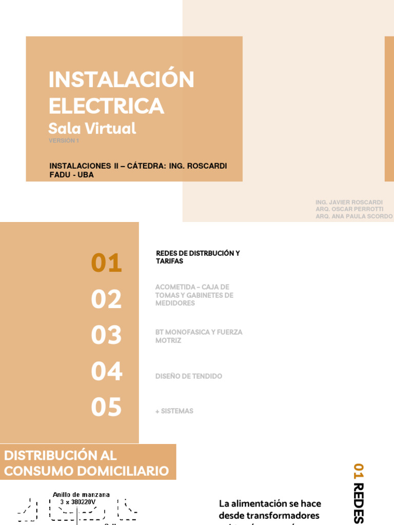 01 - Electricidad 1 Sala Taller V3 2C 2023 | PDF | Transformador ...