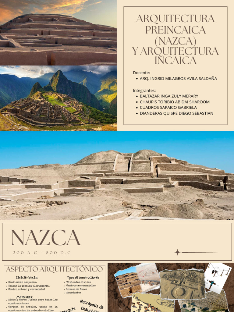 Preincaico e Incaico | PDF | Diseño arquitectonico | Arquitectura