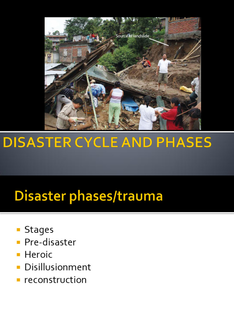 Disaster Management Phases Explained | PDF | Emergency Management ...