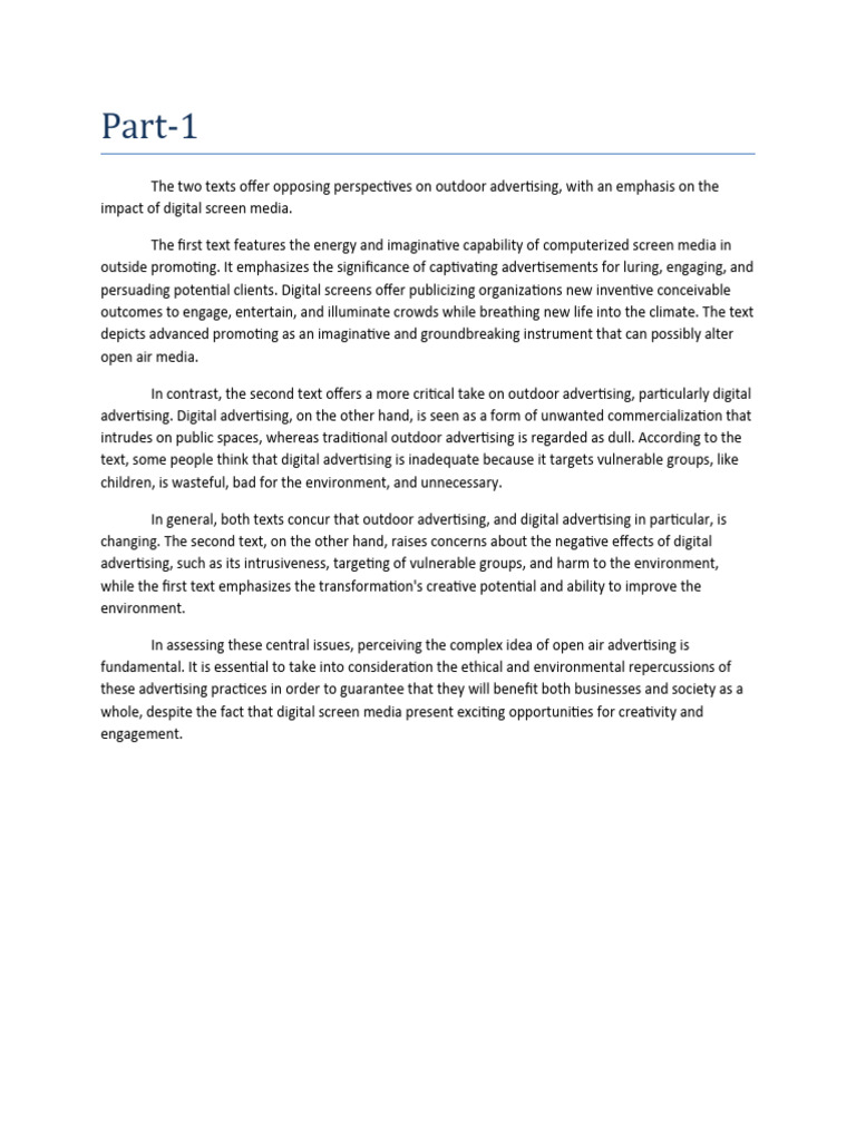 writing-part-1 | PDF