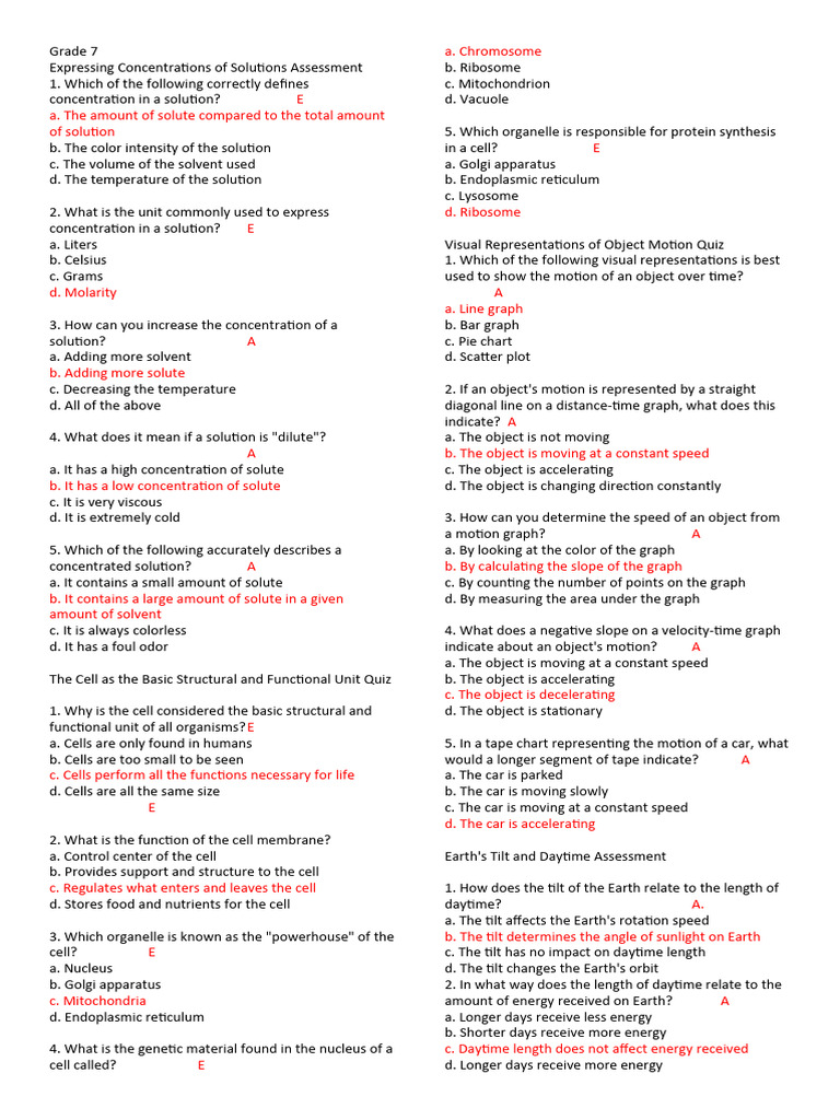 JHS QUESTIONS Final 2024 | PDF | Dominance (Genetics) | Allele