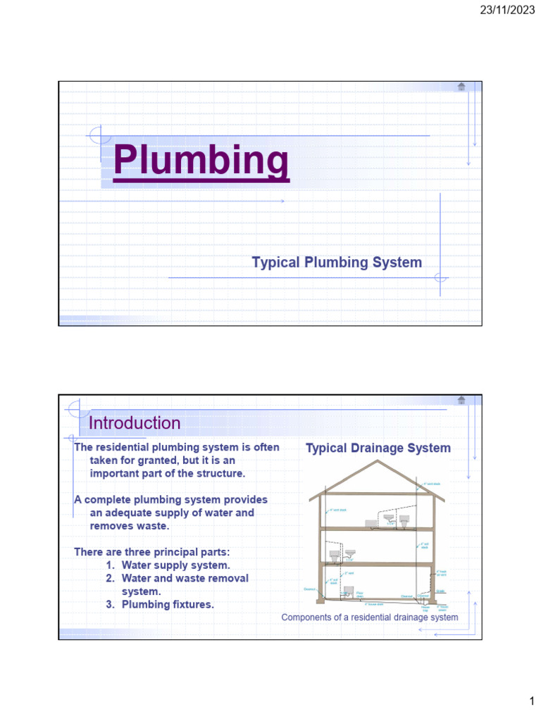 Plumbing | PDF | Plumbing | Sanitary Sewer