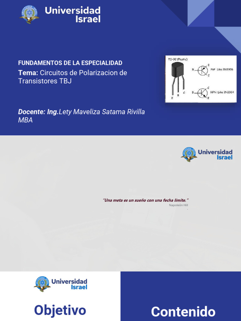 Polarizacion TBJ | PDF | Transistor de unión bipolar | Transistor