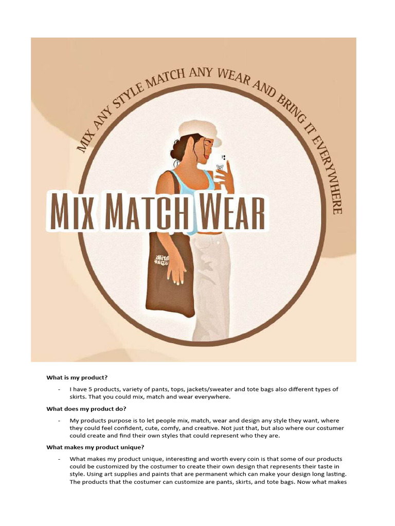 Advertising Strategy | PDF | Fashion | Clothing