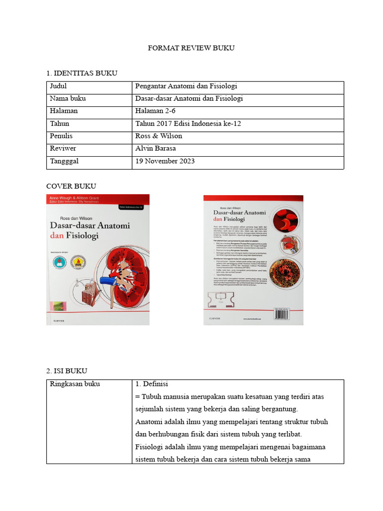 Format Review Buku | PDF
