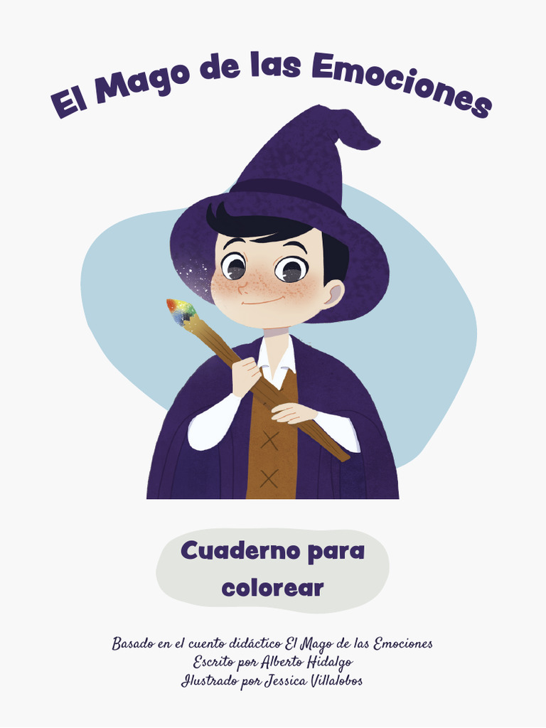El Mago de Las Emociones - Cuaderno para Colorear | PDF