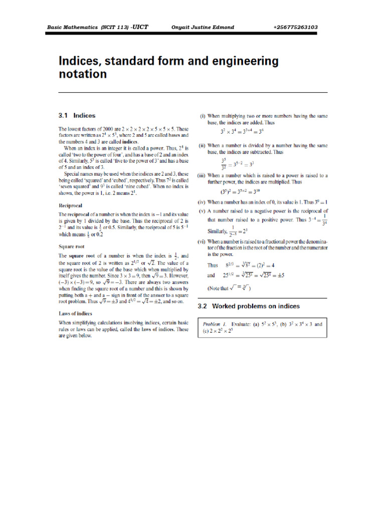 Basic Math | Download Free PDF | Function (Mathematics) | Elementary Mathematics
