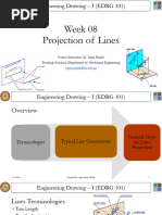 EGD Grade 10 DESCRIPTIVE GEOMETRY | PDF | Drawing | Line (Geometry)