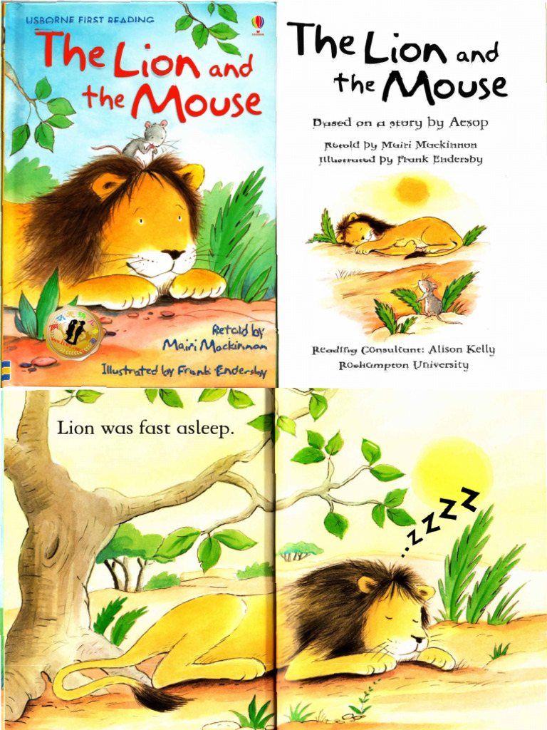 The Lion and The Mouse | Download Free PDF | Fiction Books | Storytelling