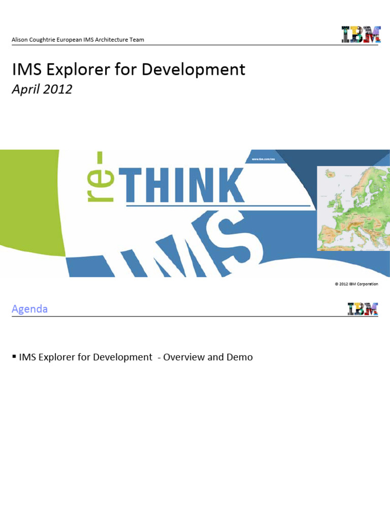IMS Explorer | PDF | Databases | Sql
