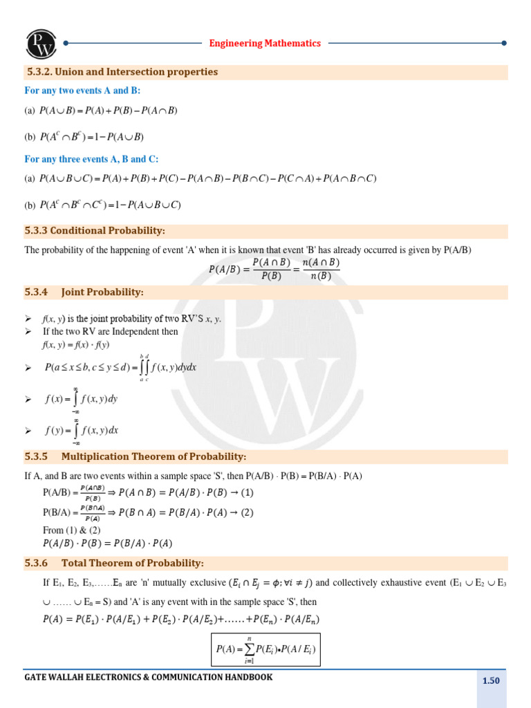 Bayes Theo | PDF | Measure Theory | Mathematics