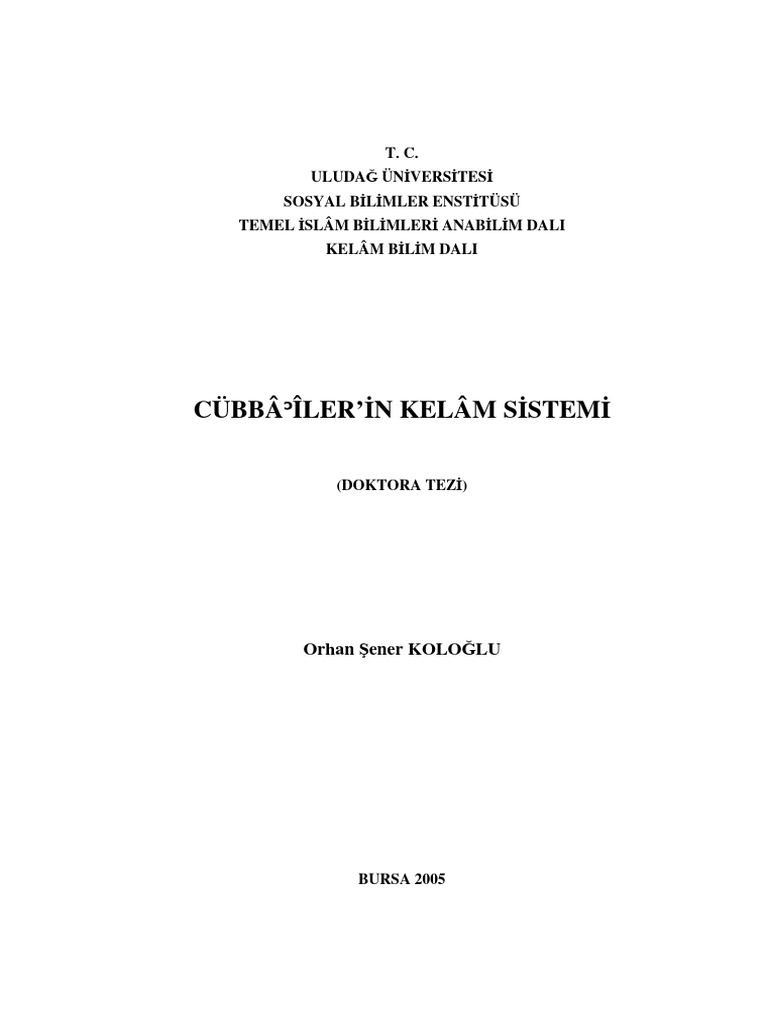 Cubbailerin_Kelam_Sistemi | PDF