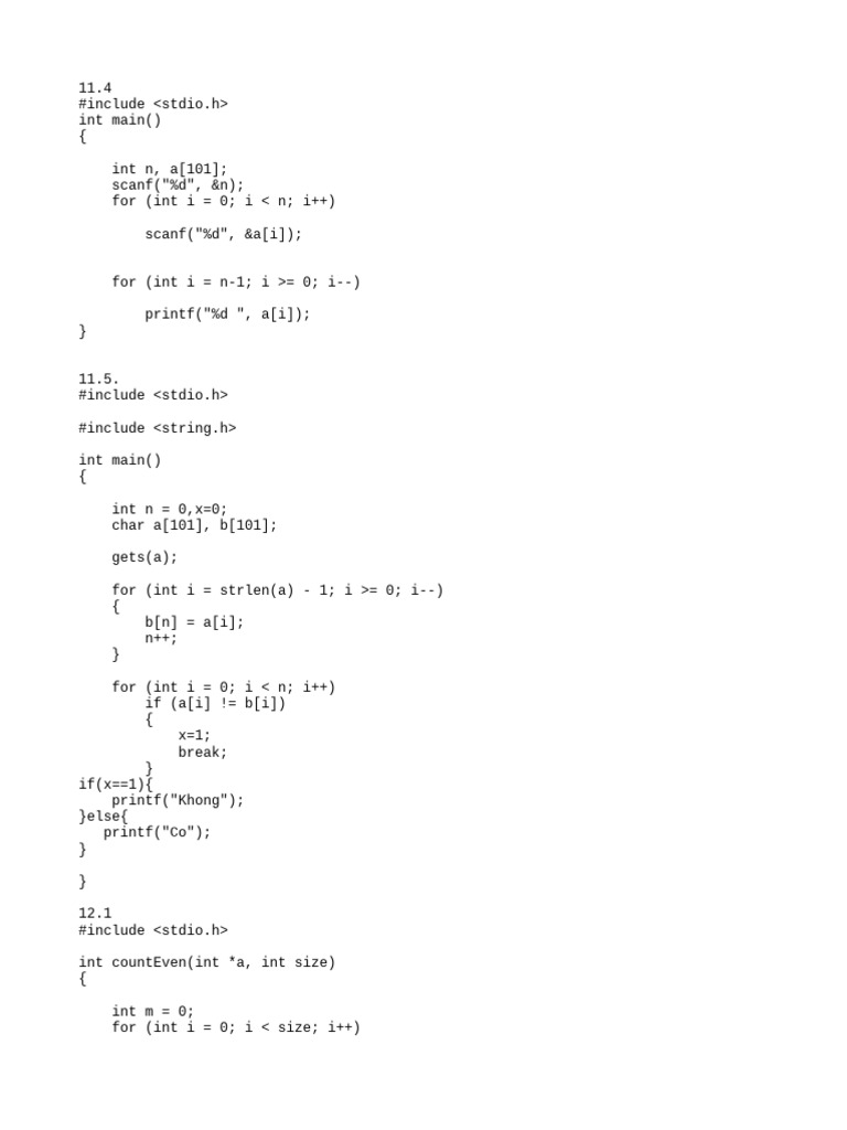 C Programming: Array and String Functions | PDF | Computers
