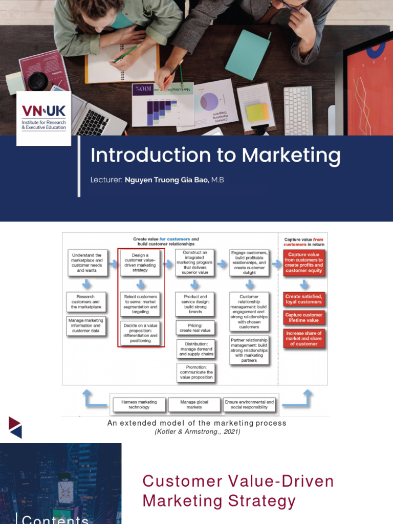 Lecture06-Slide-Customer Value Driven Marketing Strategy | PDF ...