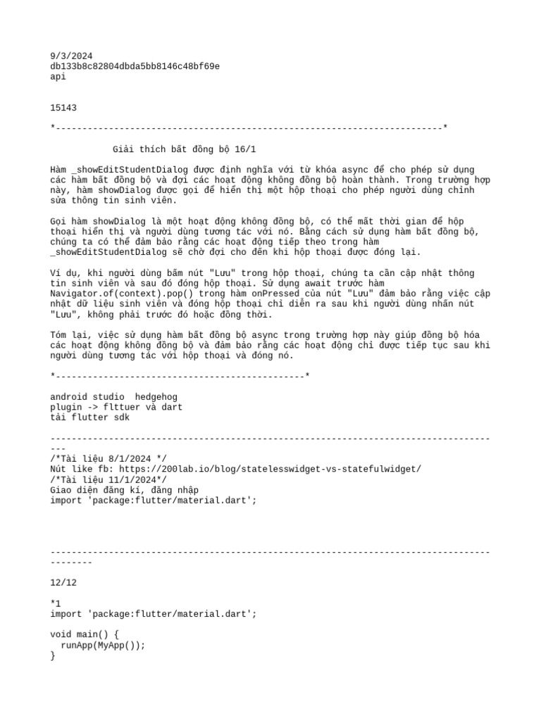 Flutter | PDF Flutter | PDF